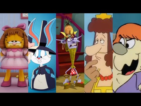 Crossdressing In Cartoons Compilation 12 Youtube