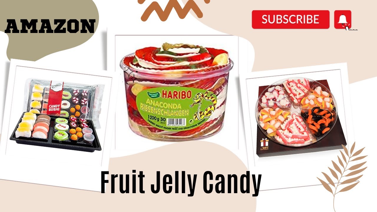 Amazon Fruit Jelly Candies Amazon Store Haul 2022 Youtube
