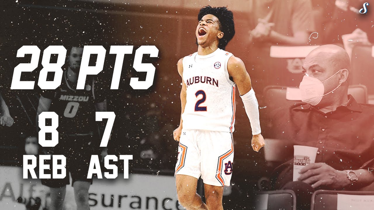 Sharife Cooper Leads Auburn Over 12 Mizzou In Front Of Charles Barkley Full Highlights 1 26