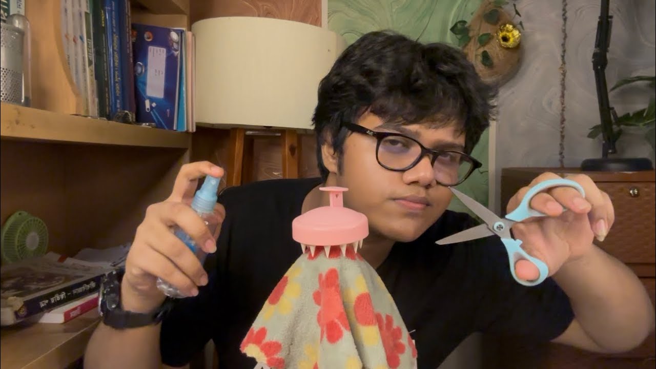 8 Minutes Asmr Fast Haircut Youtube