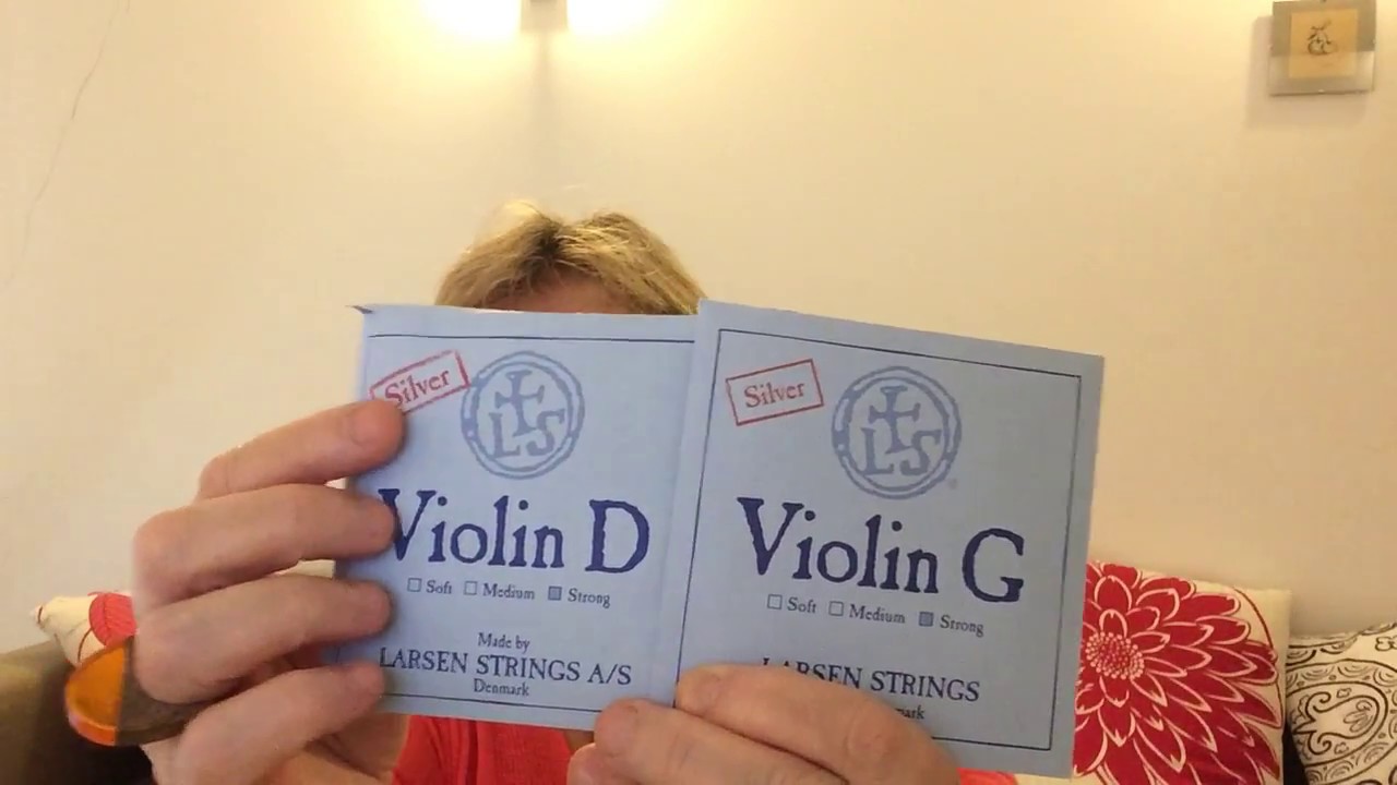 011 Strojenie Skrzypiec Wybór Strun Youtube