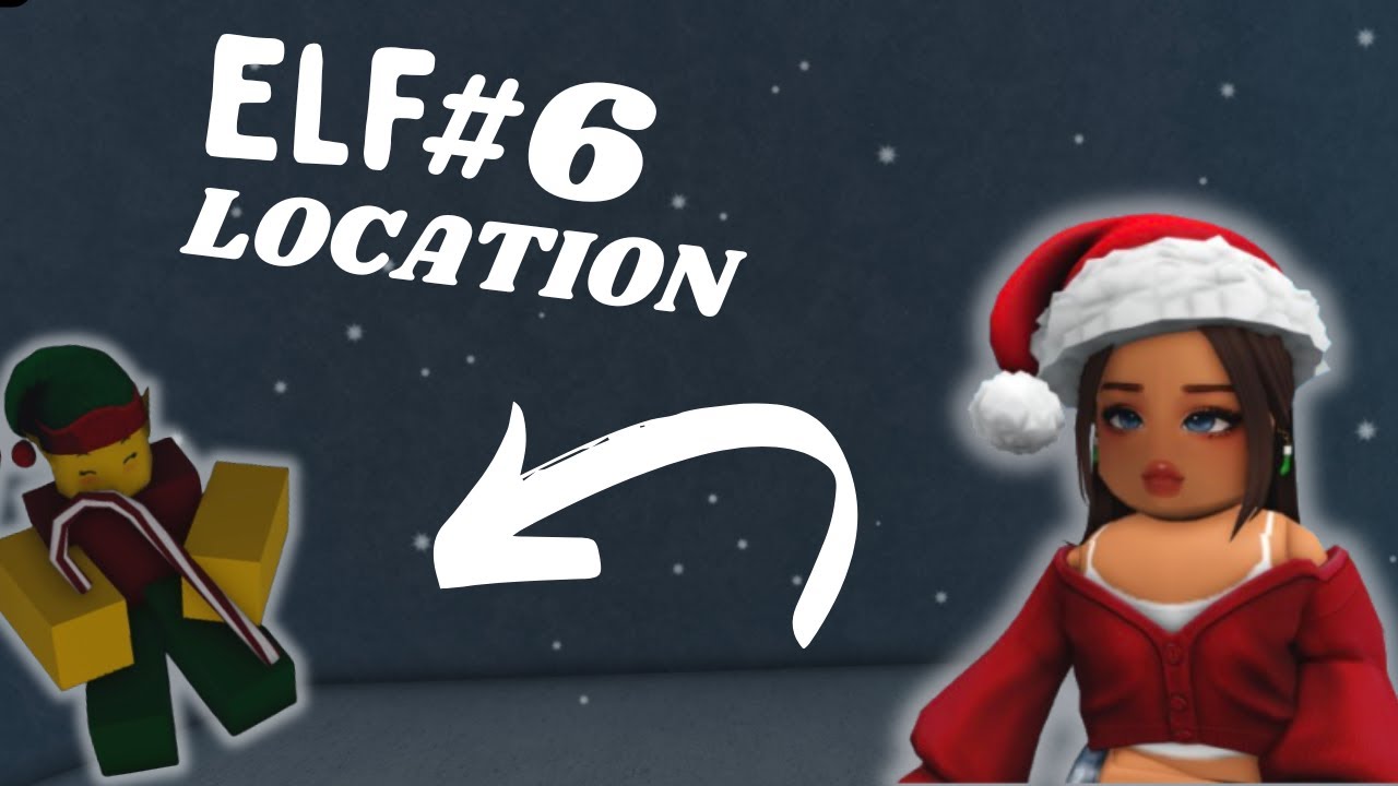 6th Elf Location Bloxburg Elf Hunt Youtube
