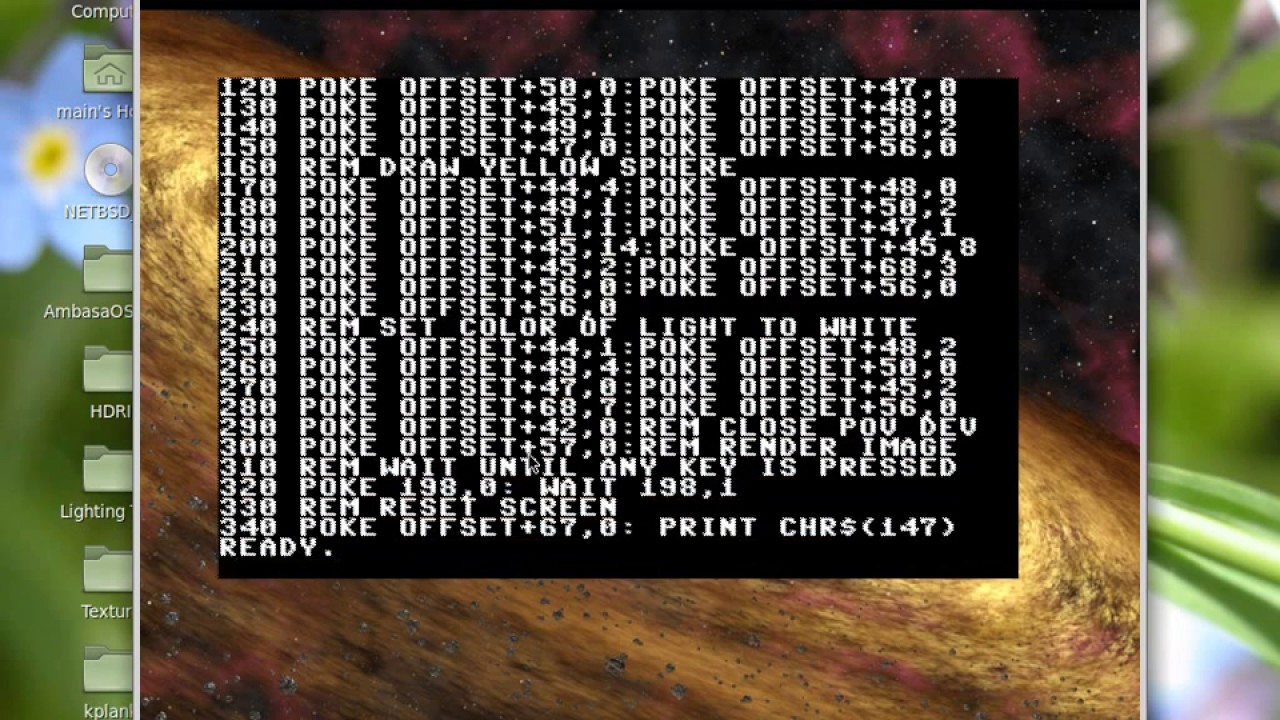 Commodore 64 Basic V2 Example Code 4 Youtube