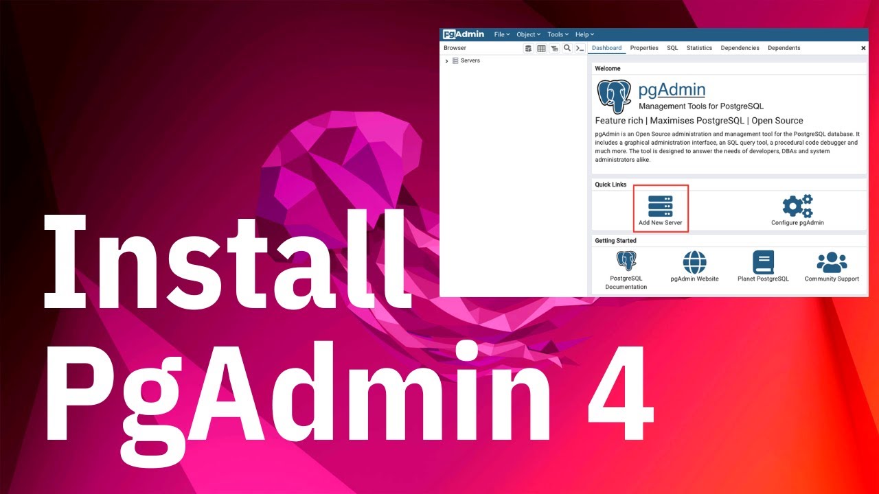 How To Install Pgadmin 4 On Ubuntu 22 04 Lts Linux Youtube