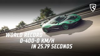 Rimac Nevera R Destroys 24 World Records 0 400 0 In 25 79s