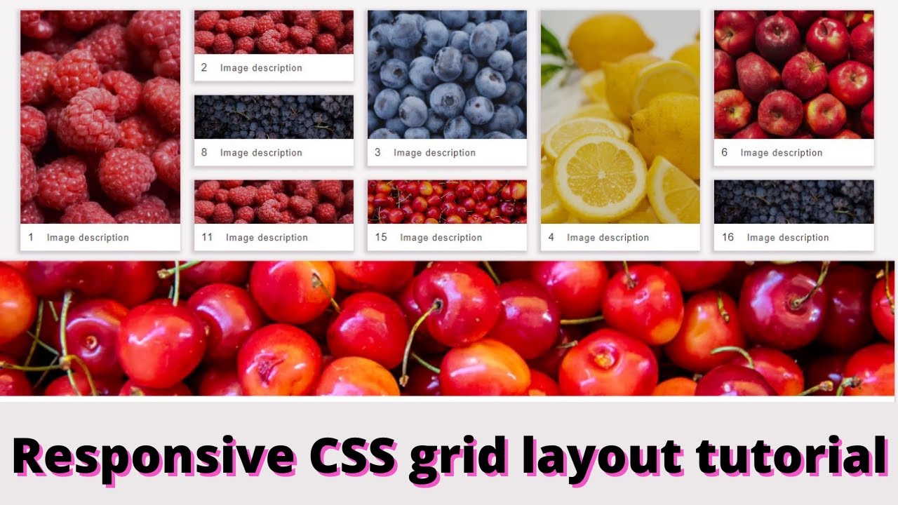 Responsive Css Grid Layout Tutorial How To Make Responsive Grid In
