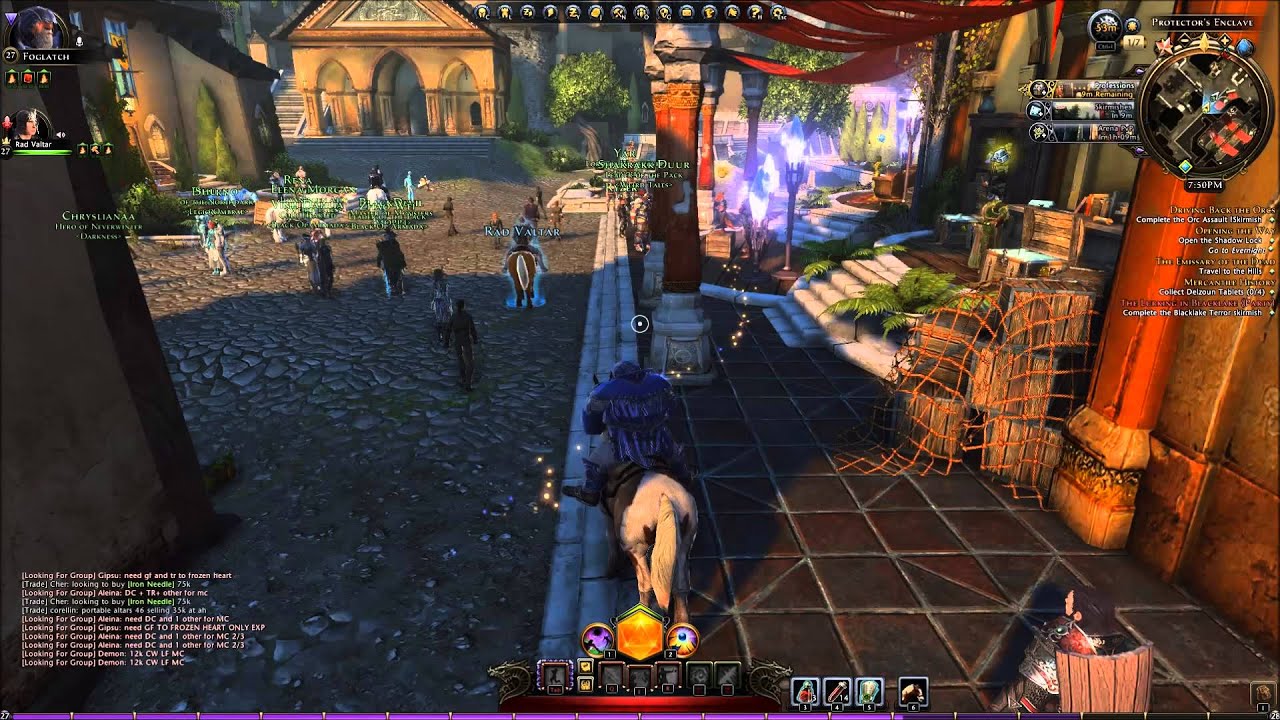 Neverwinter Online Control Wizard Gameplay 31 Evernight Youtube
