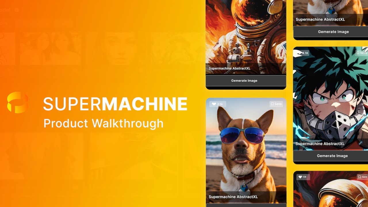 Supermachine Product Walkthrough Ai Image Generation Made Simple