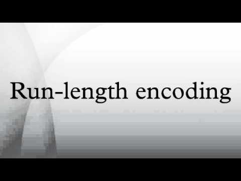 Run Length Encoding Youtube