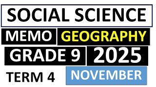 Ss Memo Grade 9 2025 Memo Ss Grade 9 Geography Memo 2025 Memo Social ...