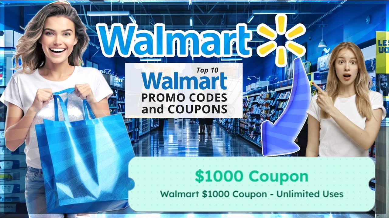Walmart Promo Codes Coupons 2025 Save Up To 100 Today Walmart