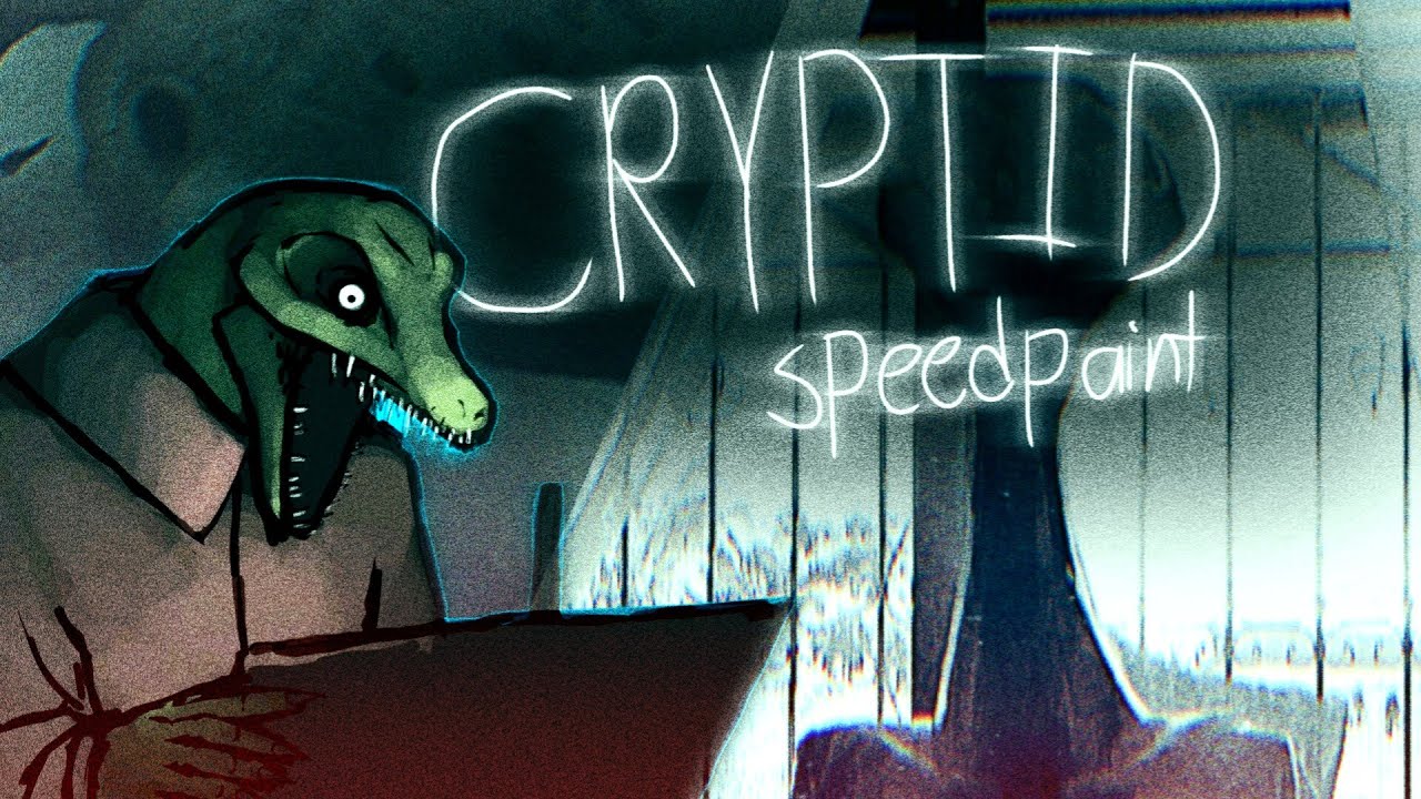 Cryptid Speedpaints 6 Found Footage Creepypasta Style Artworks