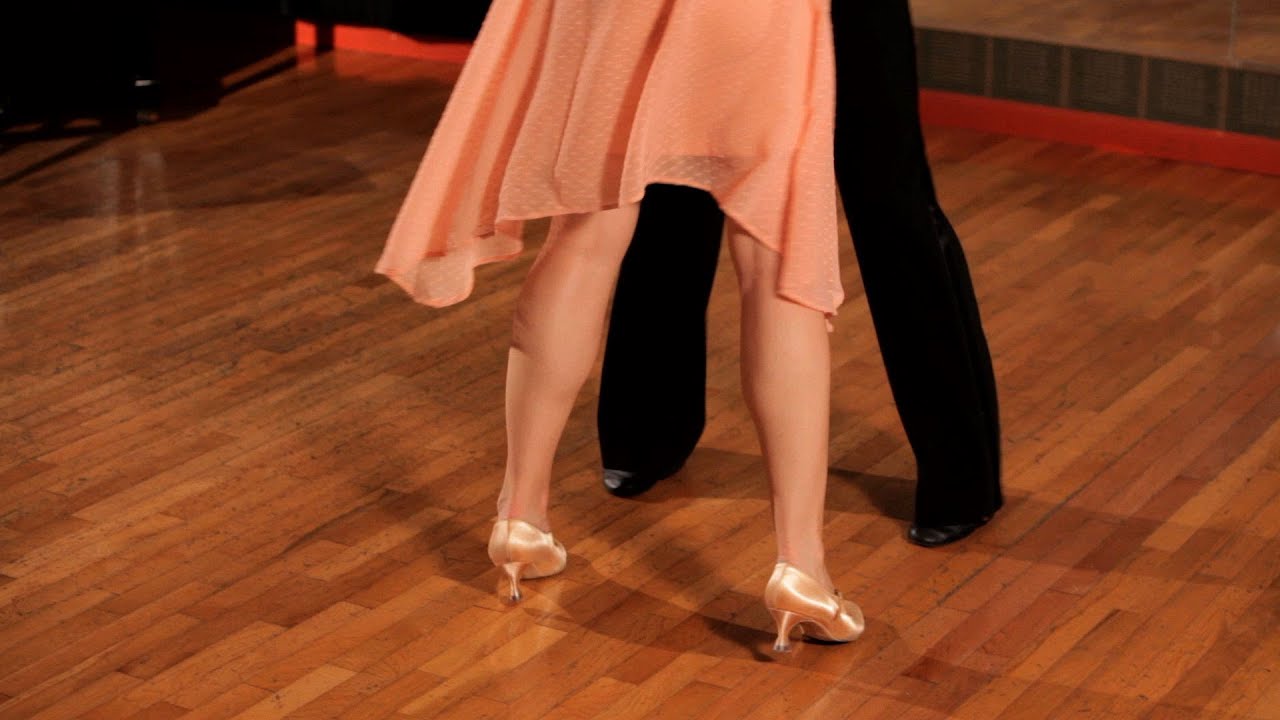 How To Do Basic Foxtrot Steps Ballroom Dance Youtube