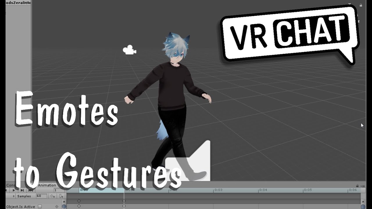 Quick Vrchat Emotes To Gestures Explanation Tutorial Youtube