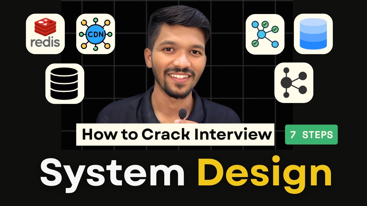 Crack System Design Interview With These 7 Steps Youtube