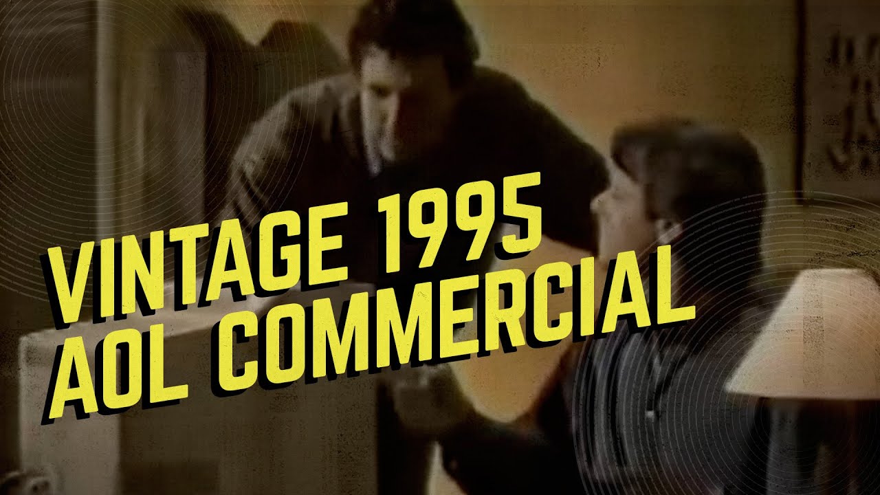 Aol Commercial From 1995 I Can Even Send Email On The Internet