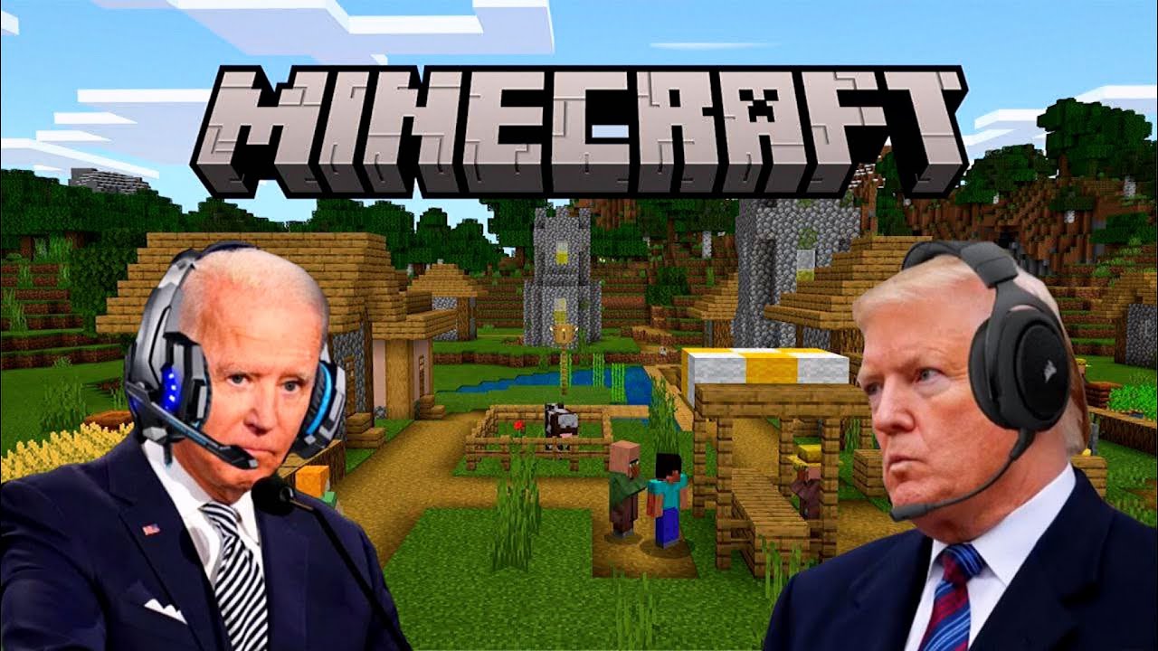 Us Presidents Play Minecraft Youtube