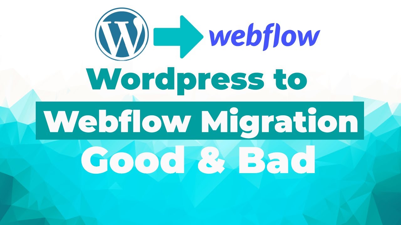 Wordpress To Webflow Migration Cms Migration Youtube