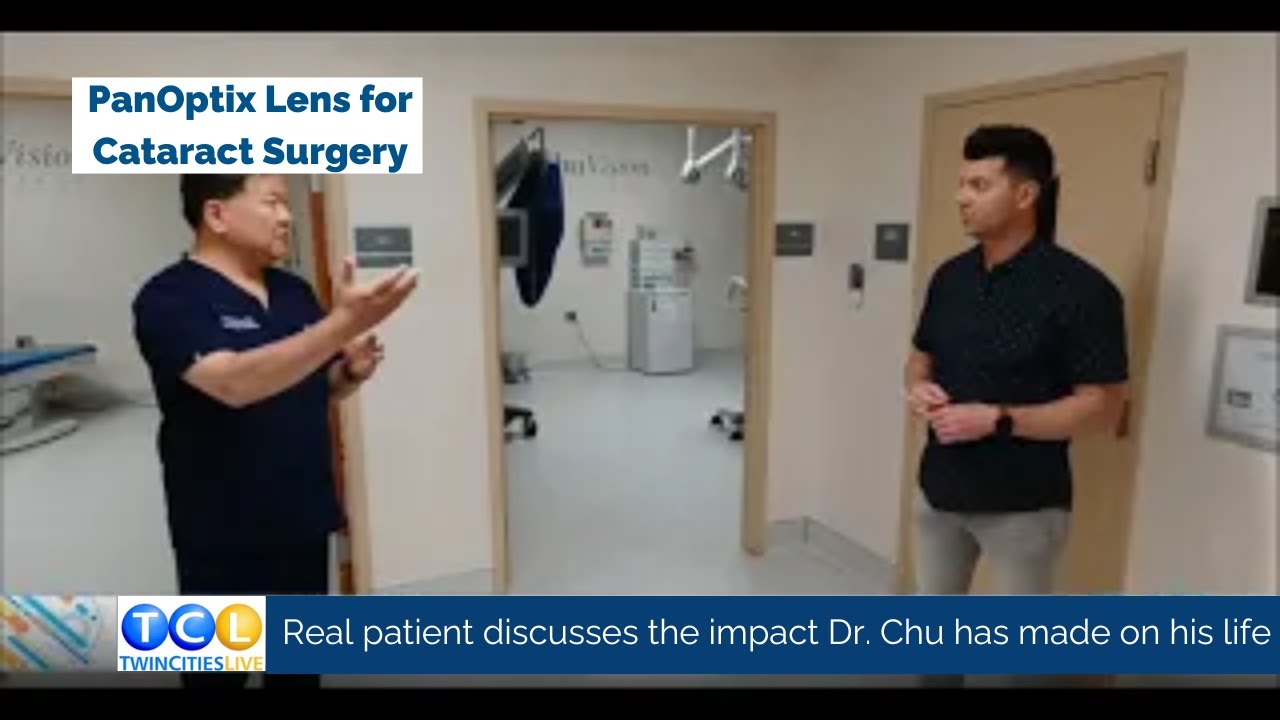 Dr Chu On Twin Cities Live Panoptix Lens For Cataract Surgery Youtube