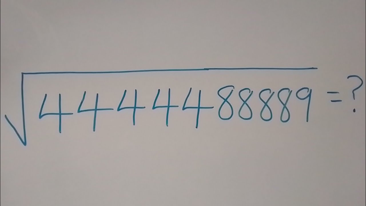 A Nice Square Root Math Simplification How To Solve Youtube