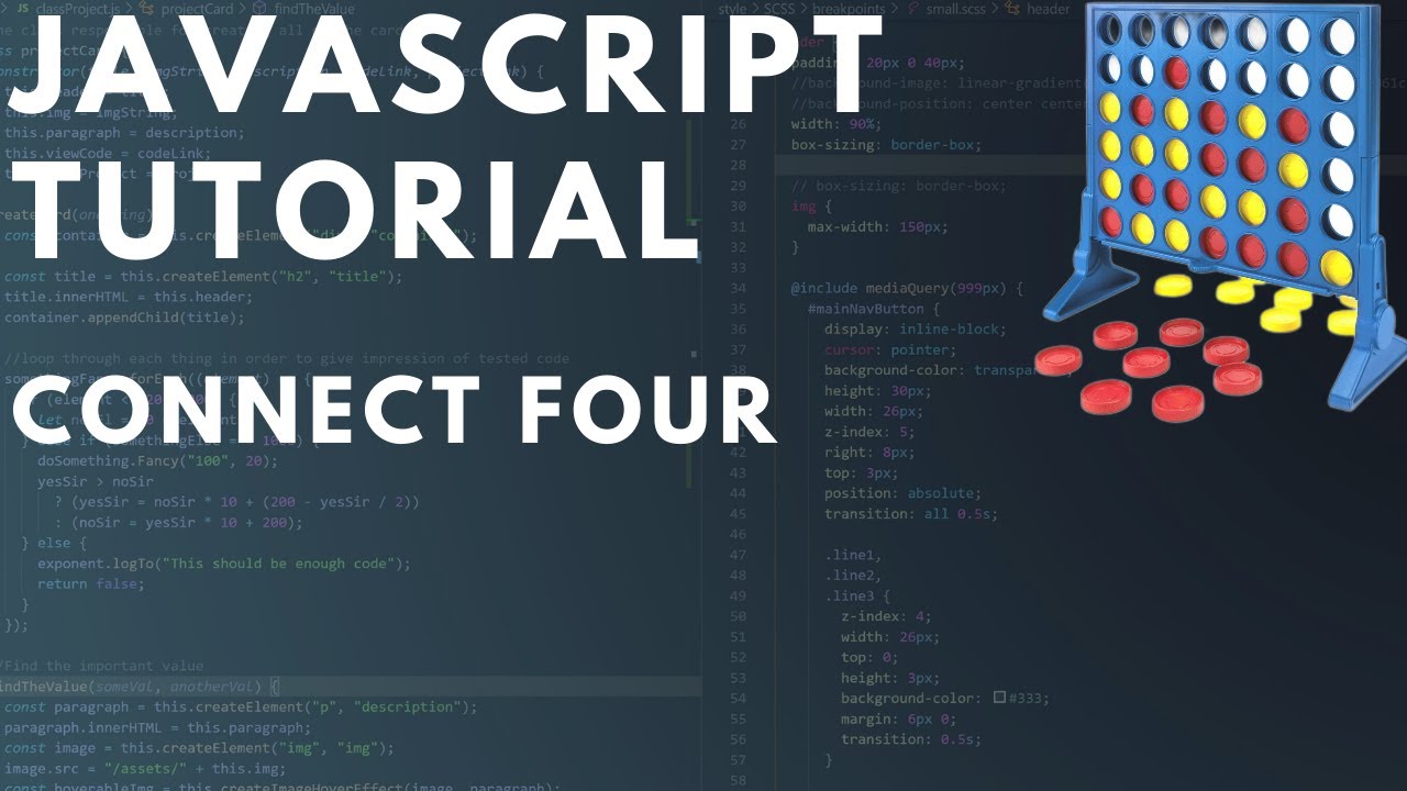 Vanilla Javascript Tutorial Build Connect Four With Html Css And Js