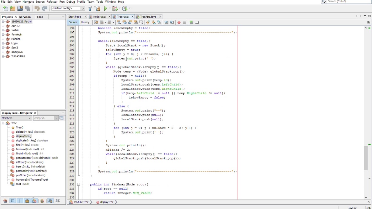 Praktikum Struktur Data Binary Tree Youtube
