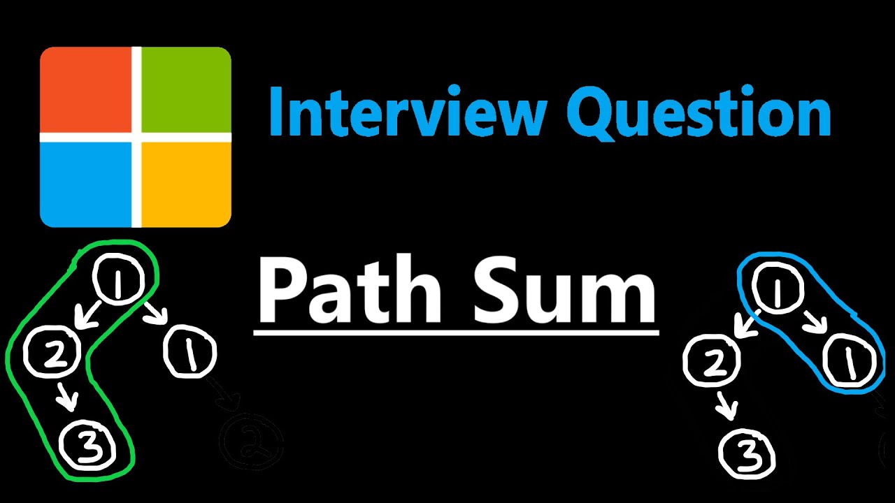 Path Sum Leetcode 112 Python Youtube