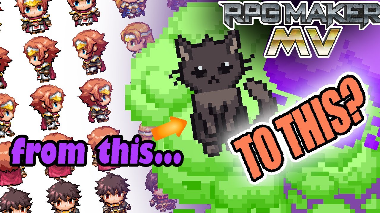 Better Sprites Part 2 Rpg Maker Mv Tutorial Plus A Cool Giveaway