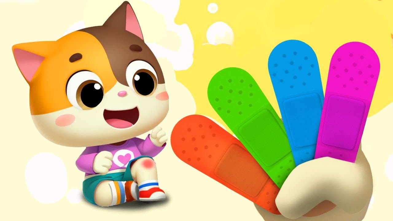 긁으면 안돼요 간질 간질 안전교육 고양이 가족 야옹미 패밀리쇼 인기동요 Meowmi Family Show