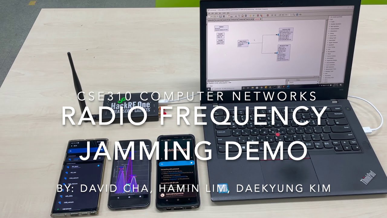 Rf Jamming Demo Youtube
