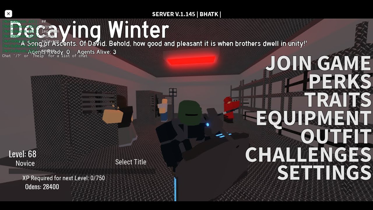 Roblox Decaying Winter Experience Youtube