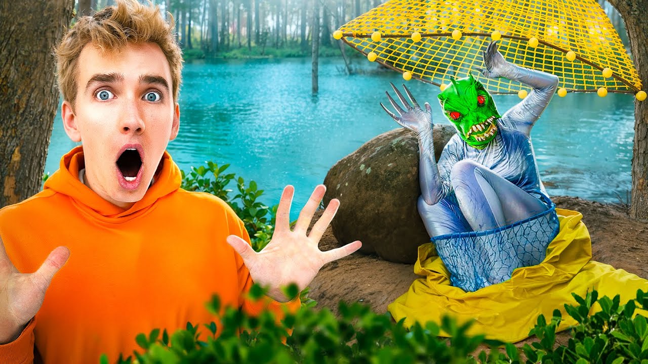 I Captured The Pond Monster Youtube