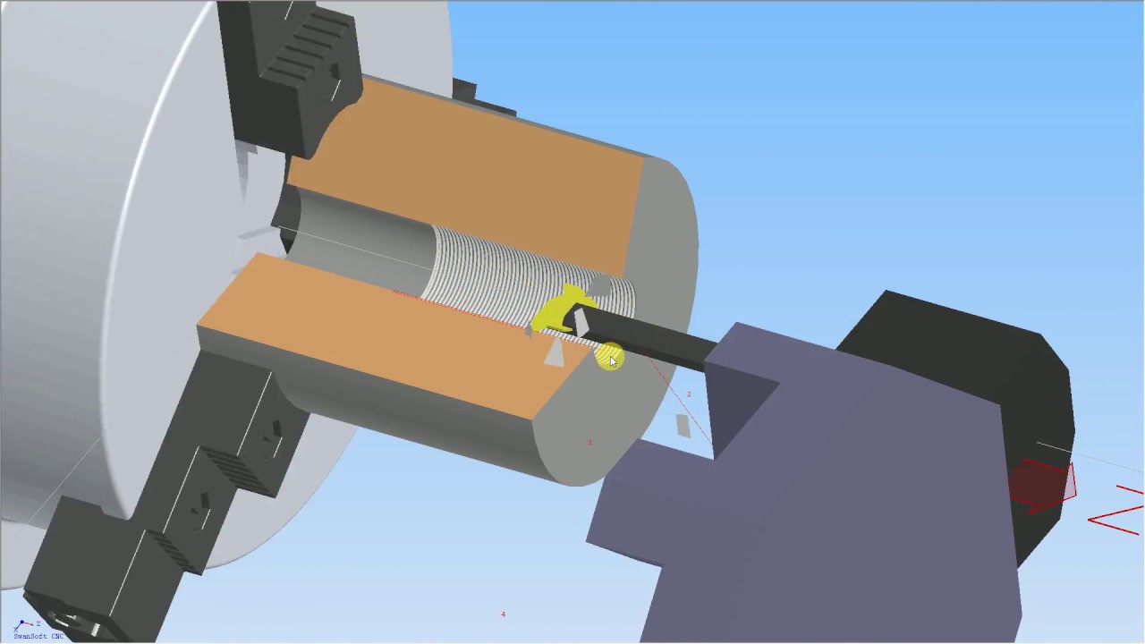 G76 Iternal Threading Program Cnc Lathe Threading Cnc Programming
