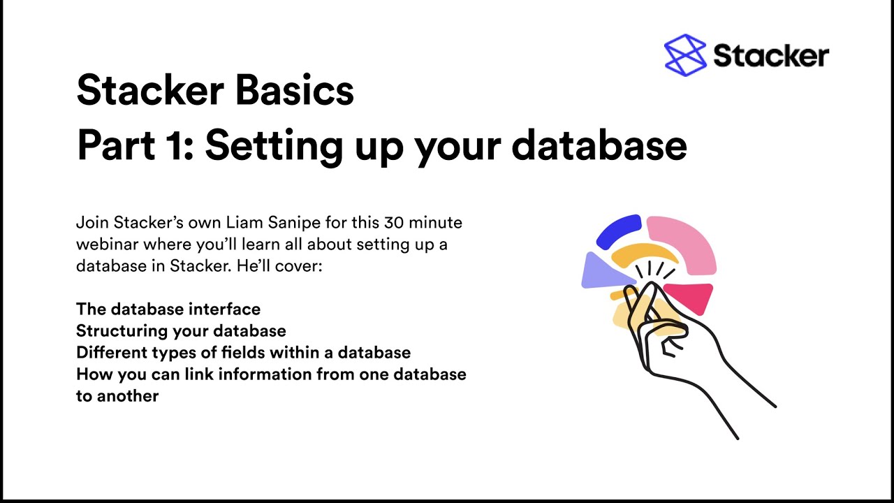 Stacker Basics Setting Up Your Database Youtube
