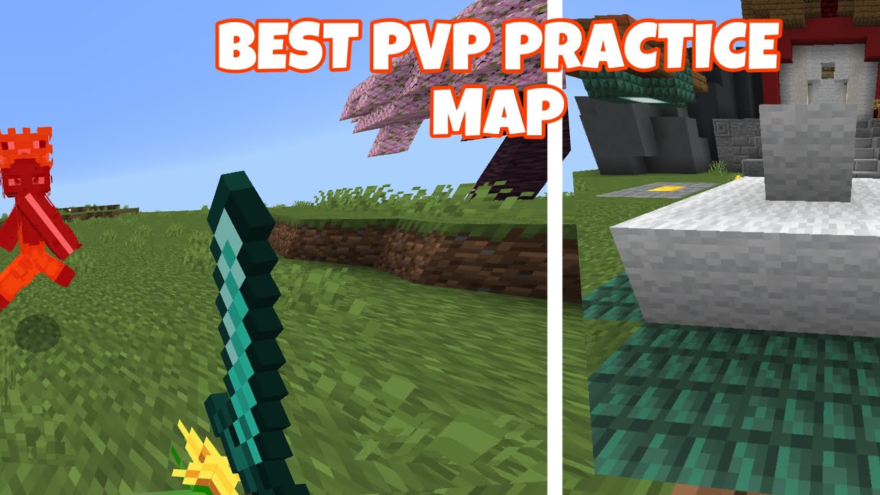 Best Pvp Practice Map For Mcpe 1 20 Padaios Youtube