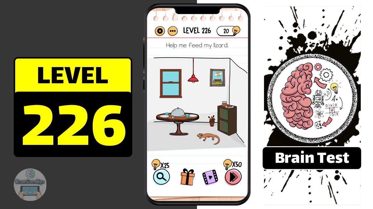 Brain Test Level 226 Walkthrough Youtube