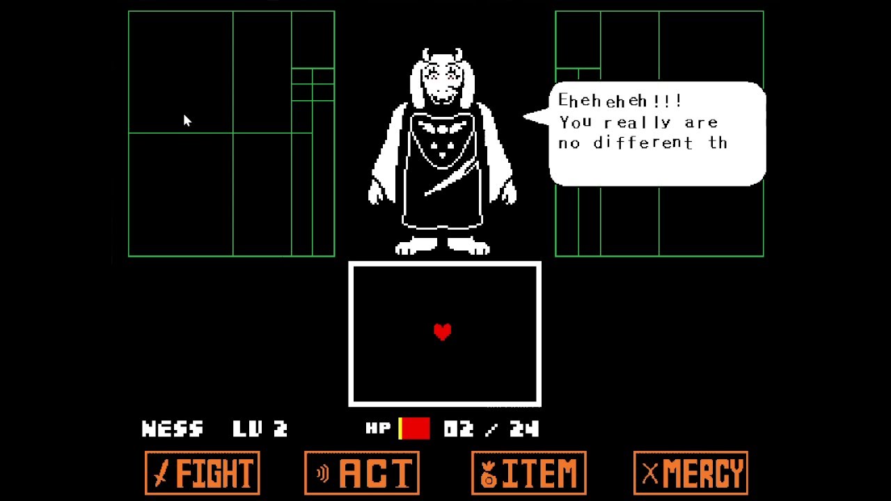 Undertale Killing Toriel In One Hit Youtube