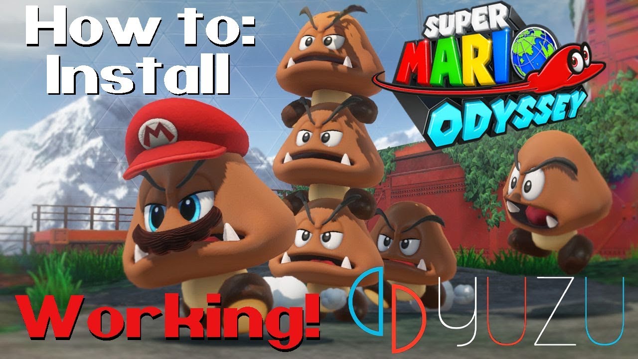 How To Play Super Mario Odyssey On Pc Yuzu Emulator Youtube