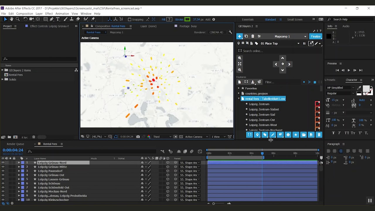 Geolayers 2 Tutorial 05 2 Data Visualization Youtube