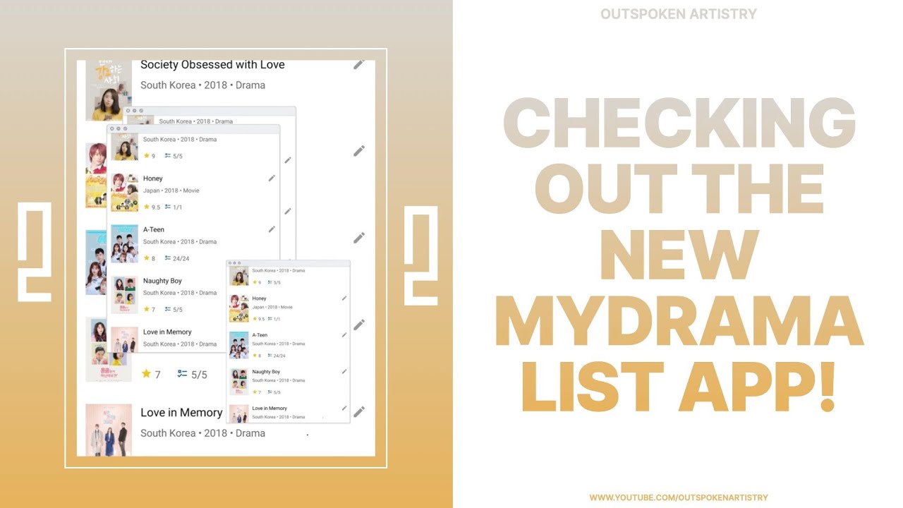 My Lists Tab Exploring The New Mydramalist Database App For Drama