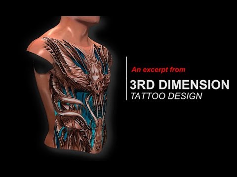 Excerpt From 3rd Dimension Tattoo Design Tutorial Youtube