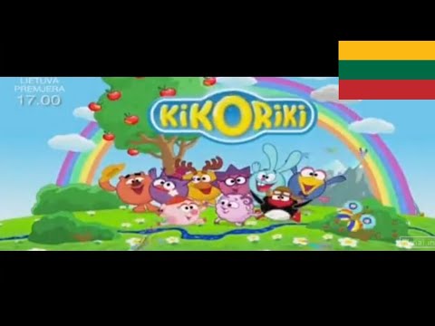 Kikoriki Intro In Lithuanian Title Voice Over With Flag Youtube