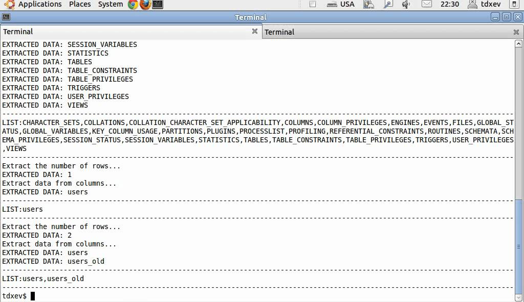 Python Sql Dumper How To Extract All Table Names From All Databases