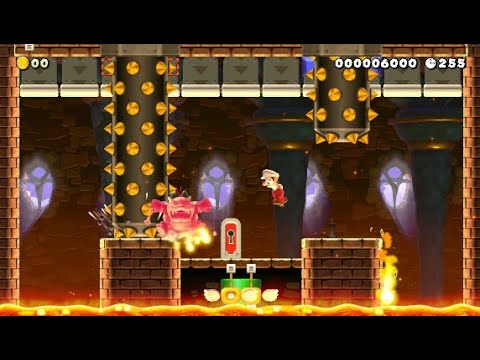 Koopaling Levels Iggy And Morton The Fire Chomp By Amirooo209 Youtube