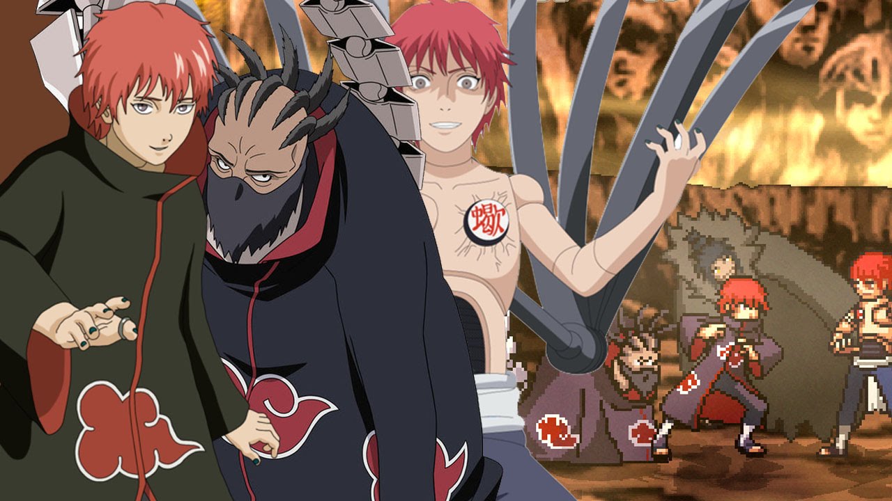 Sasori Akatsuki Transform Hiruko Y Human Puppet Mode Mi Char Mugen