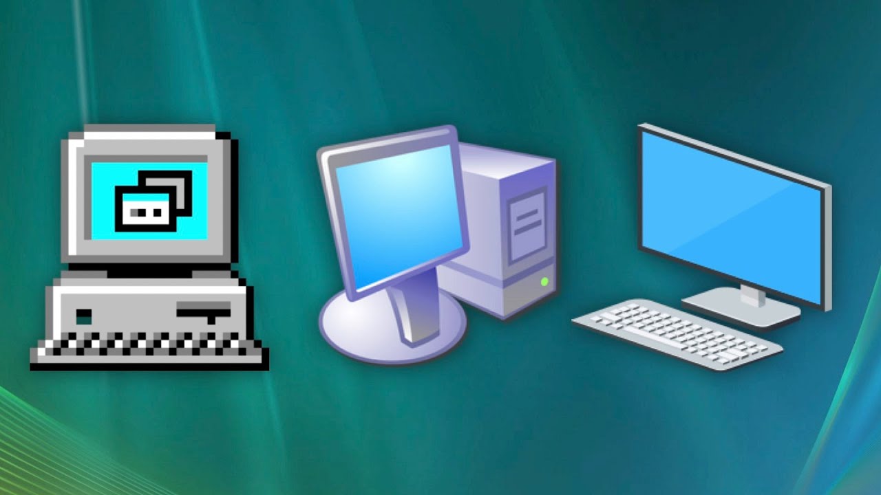 How The This Pc Windows Icon Evolved Youtube