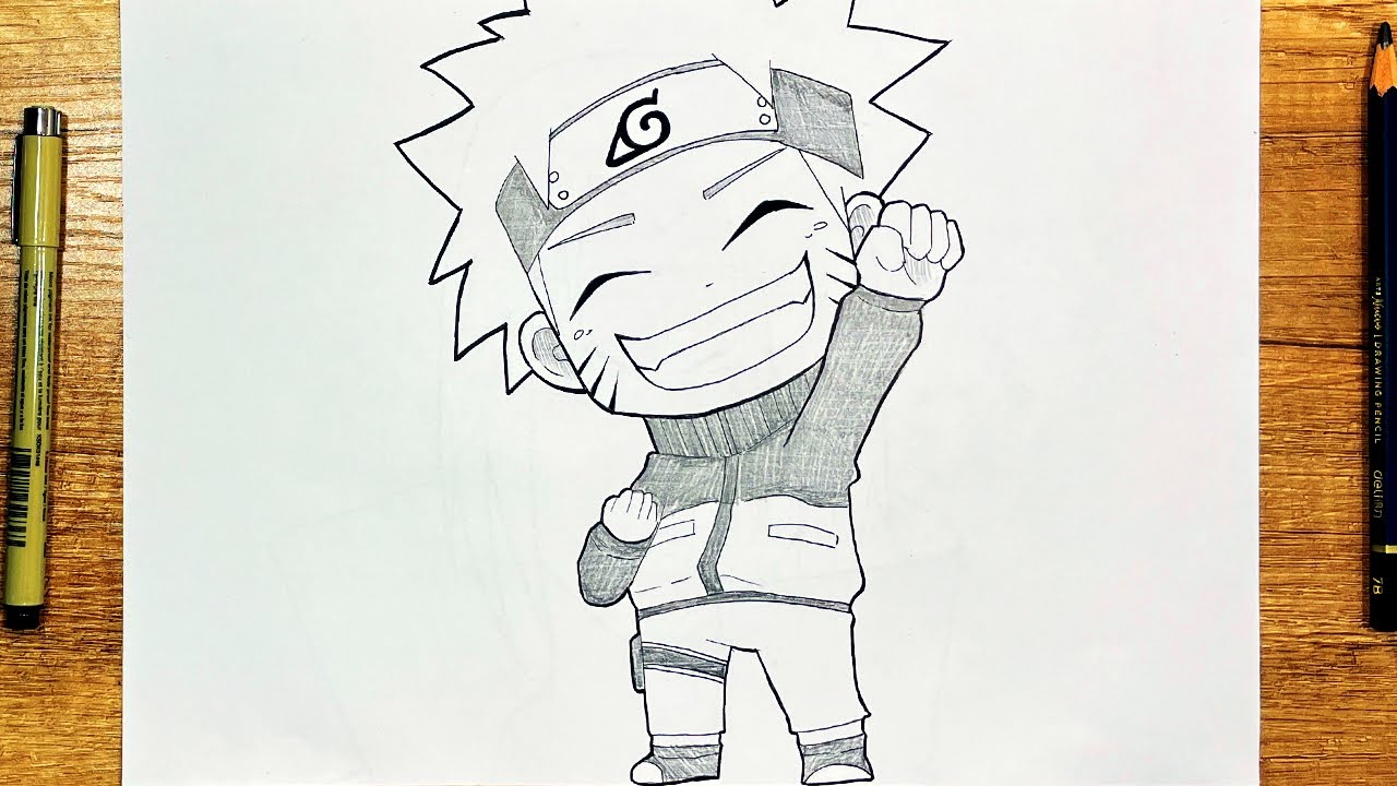 Anime Chibi Naruto Tekeningen How To Draw Naruto Chibi Drawing Step