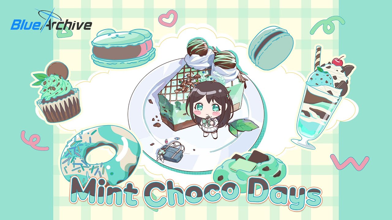 Blue Archive Airi Mint Choco Days Mv Youtube