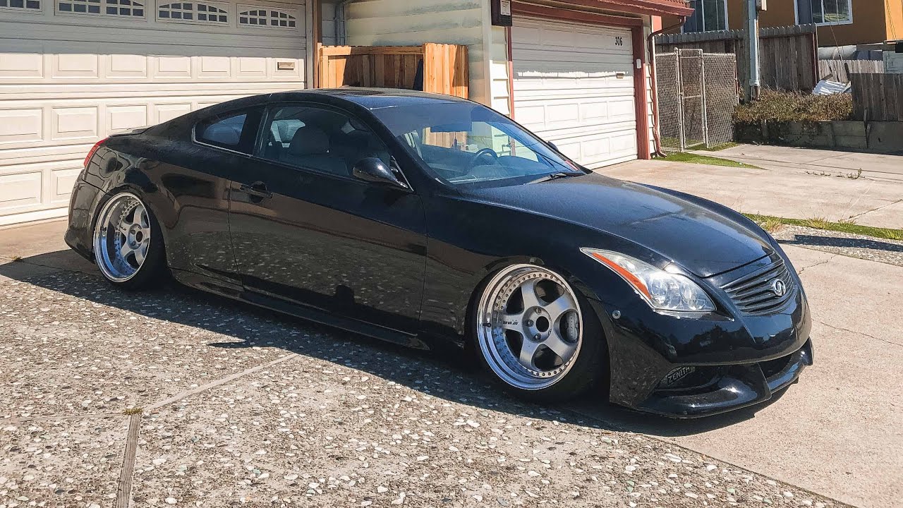 Bagged G37 Coupe