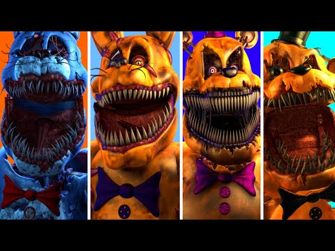 Fnaf Ar Special Delivery Demented Animatronics Workshop Animation Youtube